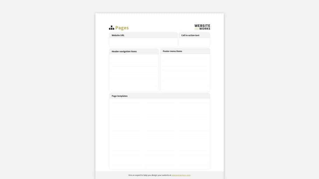 Website Design Planning: 3 Step Process [Free Template] | Insights