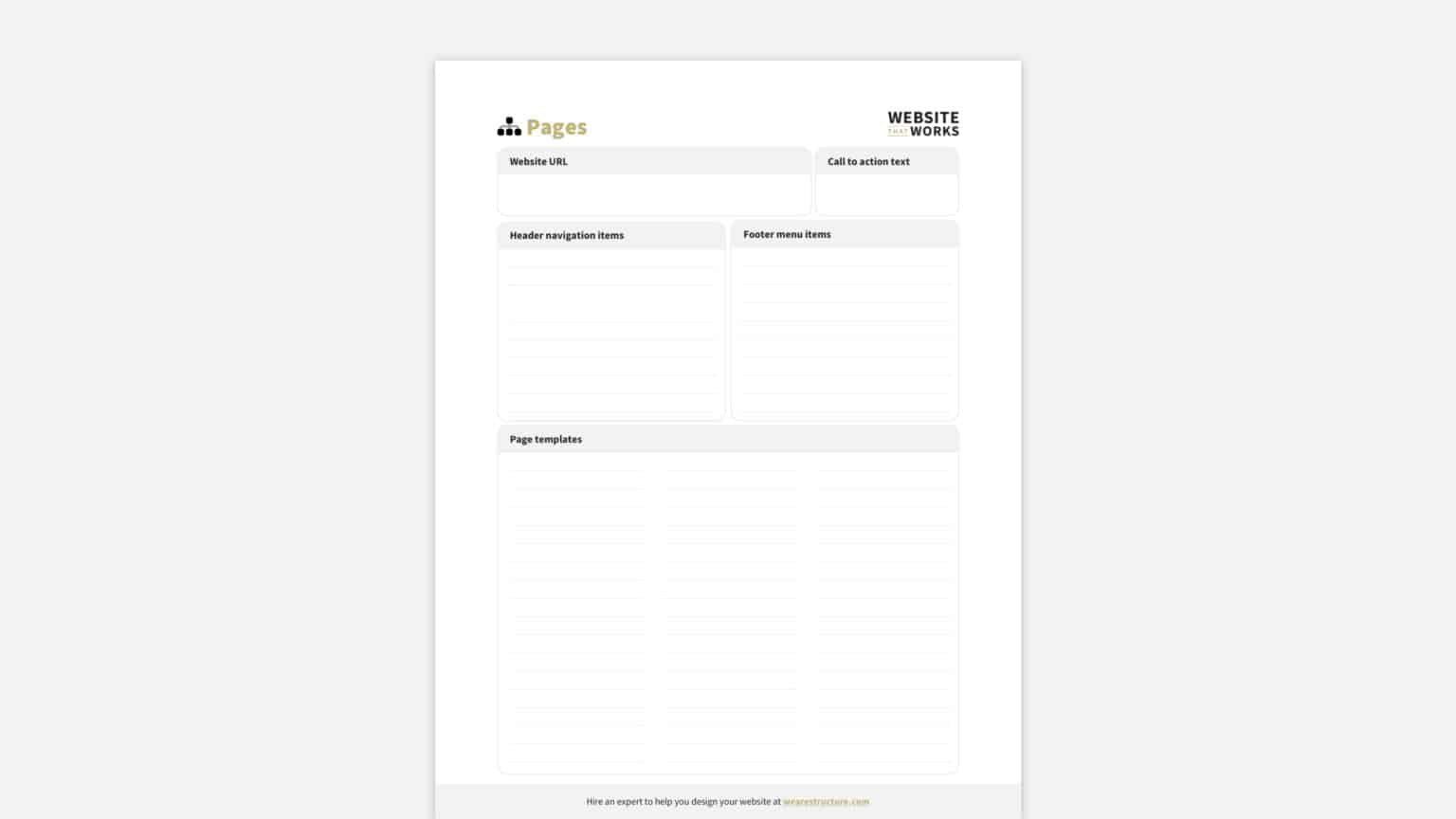 Website Design Planning: 3 Step Process [Free Template] | Insights