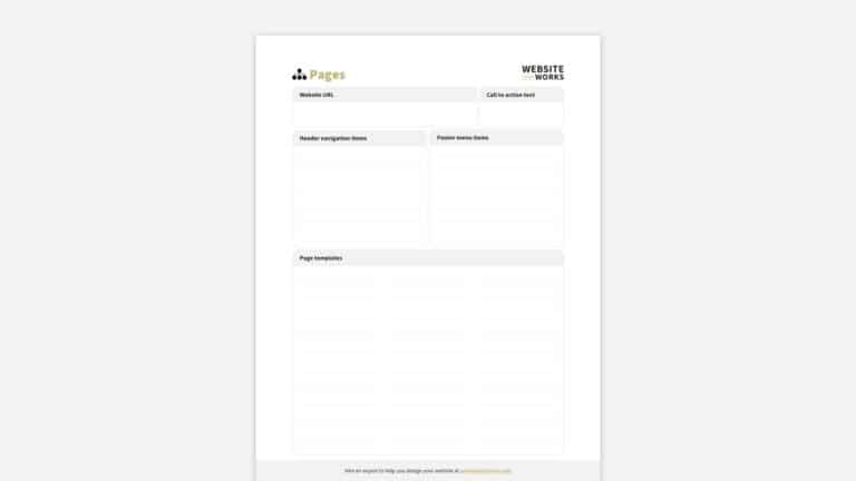Website Design Planning: 3 Step Process [Free Template] | Insights
