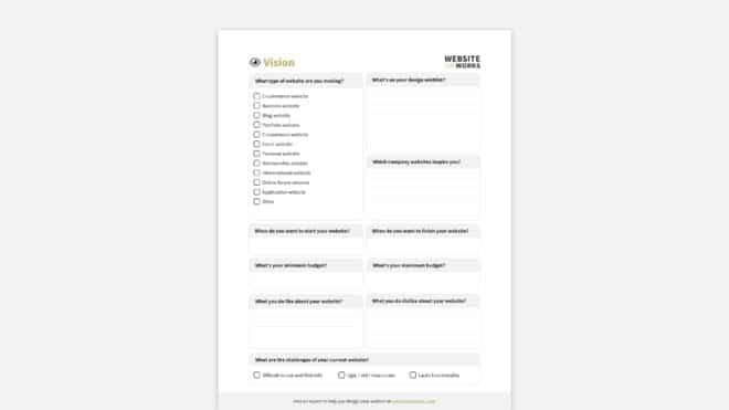 Website Design Planning: 3 Step Process [Free Template] | Insights